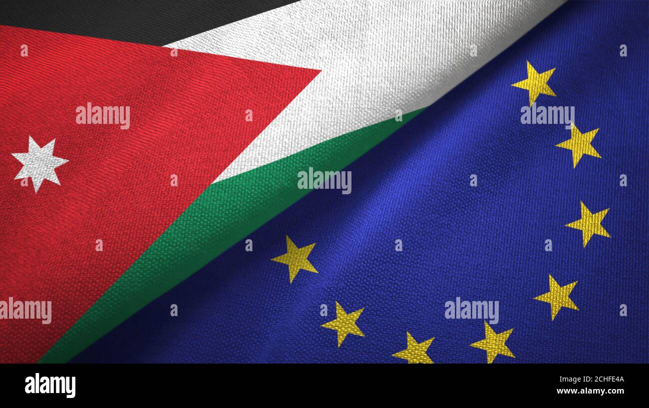 Jordan european union flag hi-res stock photography and images - Alamy