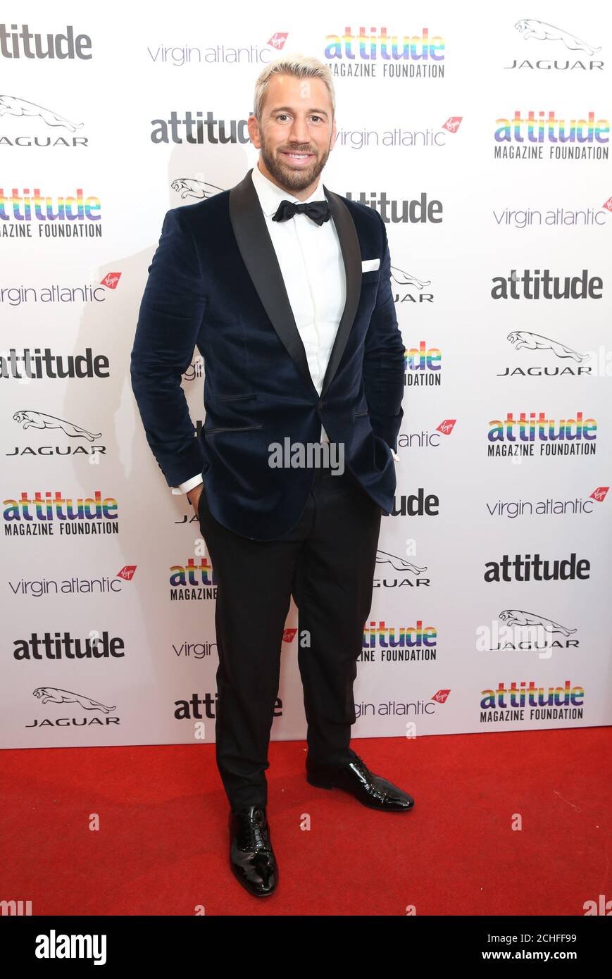 EDITORIAL USE ONLY Chris Robshaw attends the Virgin Atlantic Attitude ...