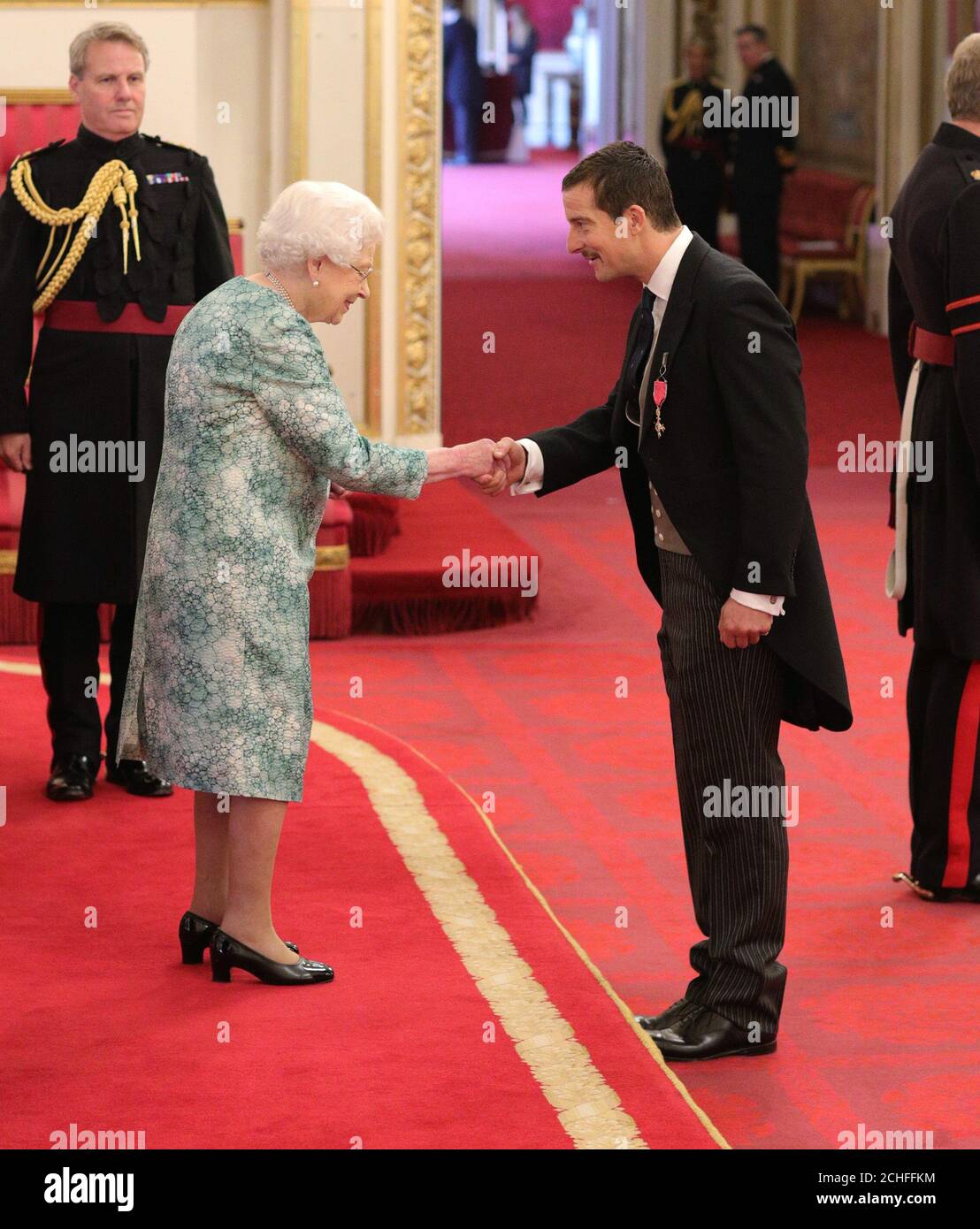 Edward 'Bear' Grylls from Ramsbury is made an OBE (Officer of the Order ...