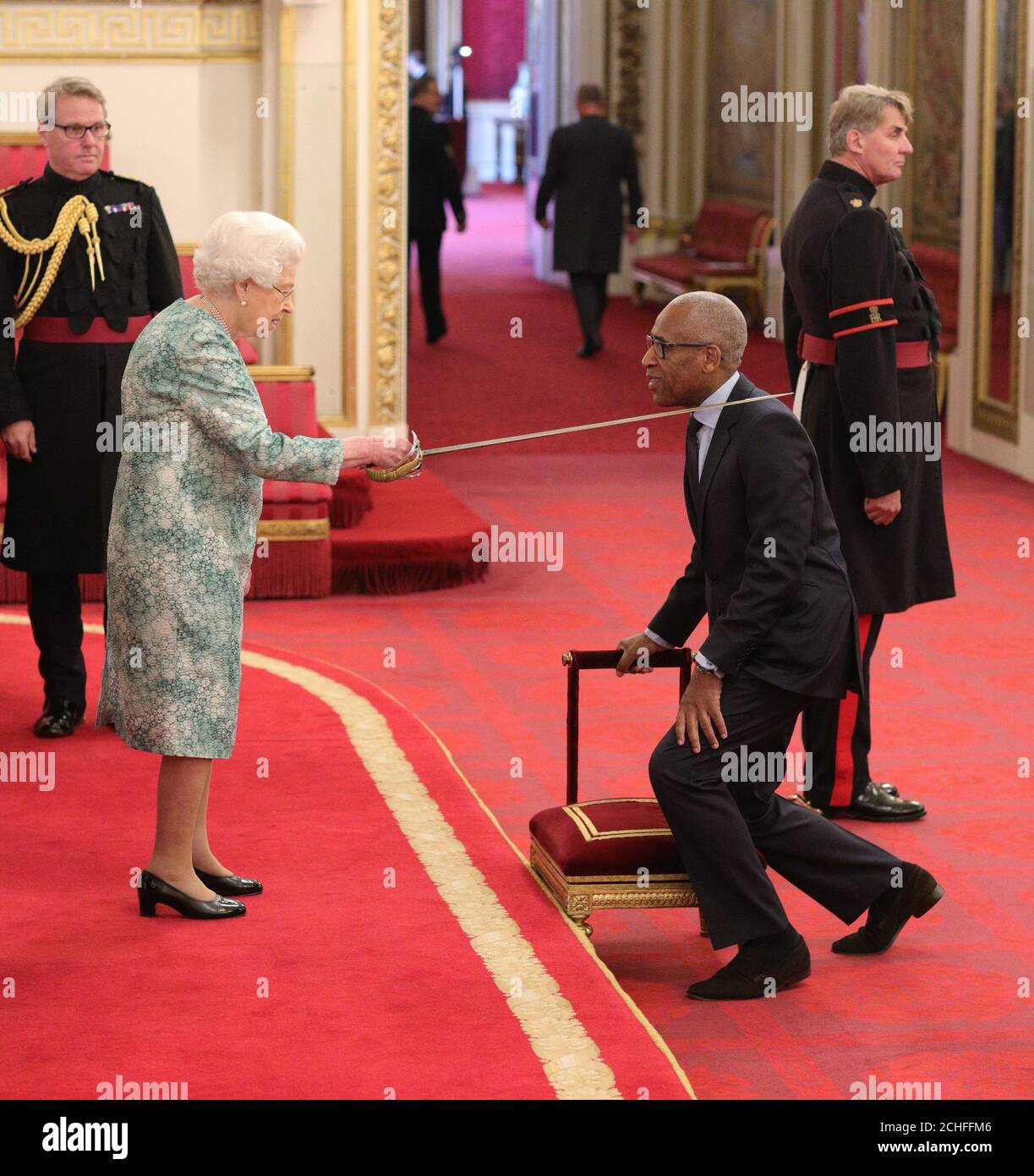 Sir Simon Woolley from London is made a Knight Bachelor of the British ...