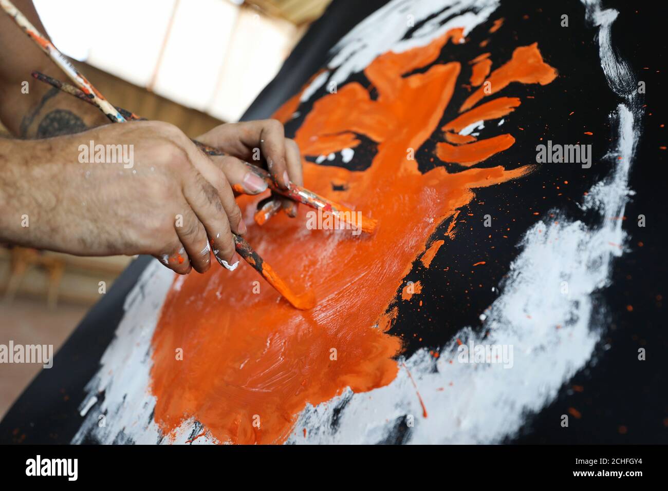 Portrait of actor morgan freeman hi-res stock photography and images ...