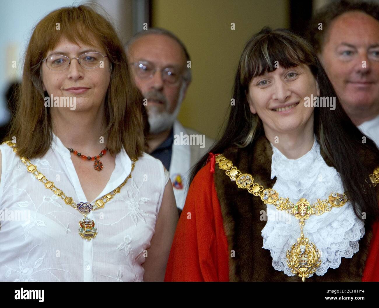 Liberal Democrat Jenny Bailey, 45, (right) the UK's first transgender ...