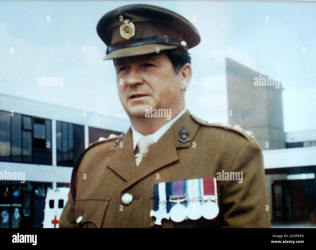Undated collect photo of Falklands War veteran John Phillips at in ...