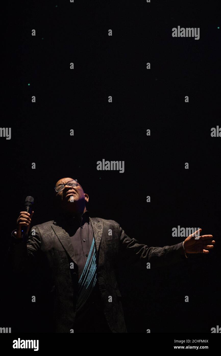 Lebo Mathosa On Stage