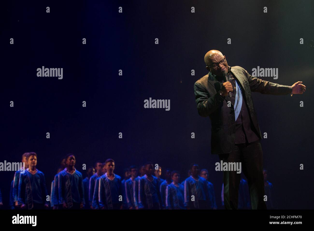 Lebo Mathosa On Stage