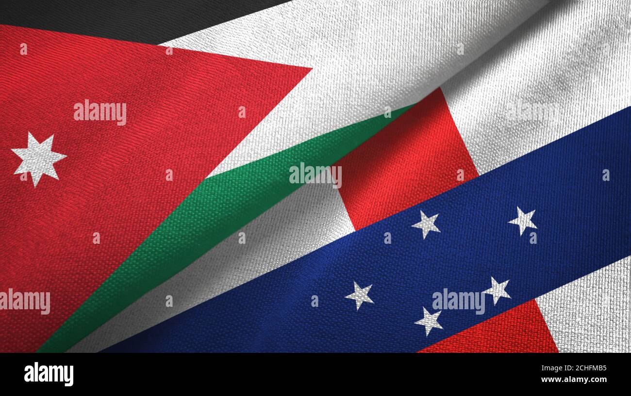 Jordan netherlands antilles flag hi-res stock photography and images ...