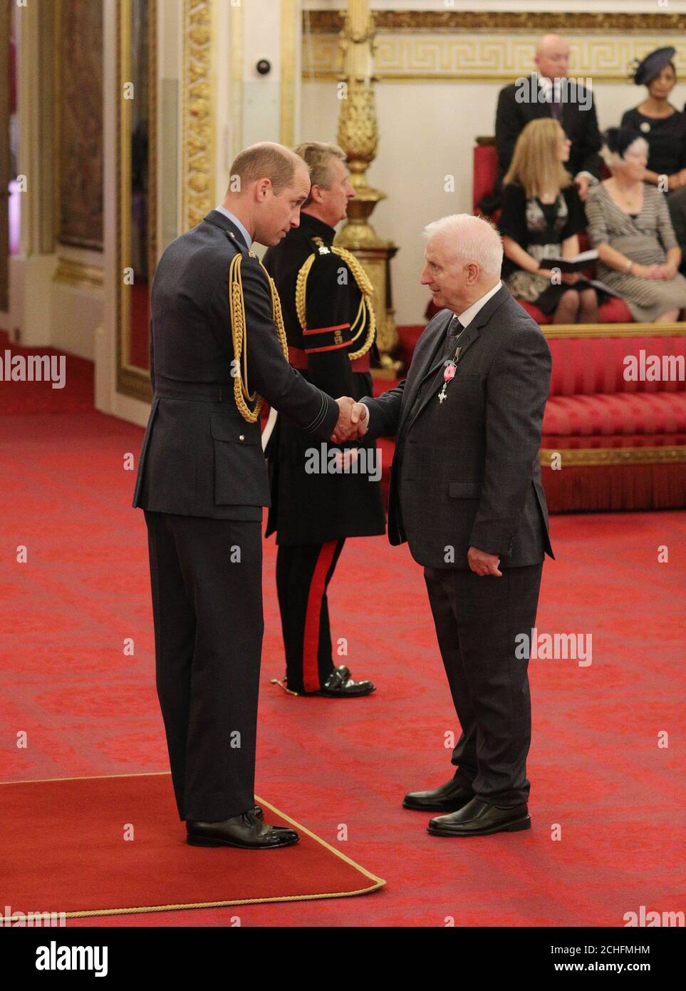 John Mackin is made an MBE (Member of the Order of the British Empire ...