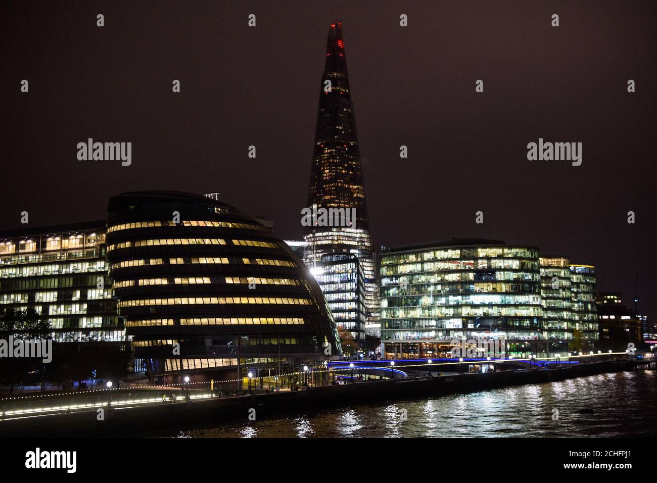 EDITORIAL USE ONLY General views of the UK's tallest building The Shard ...