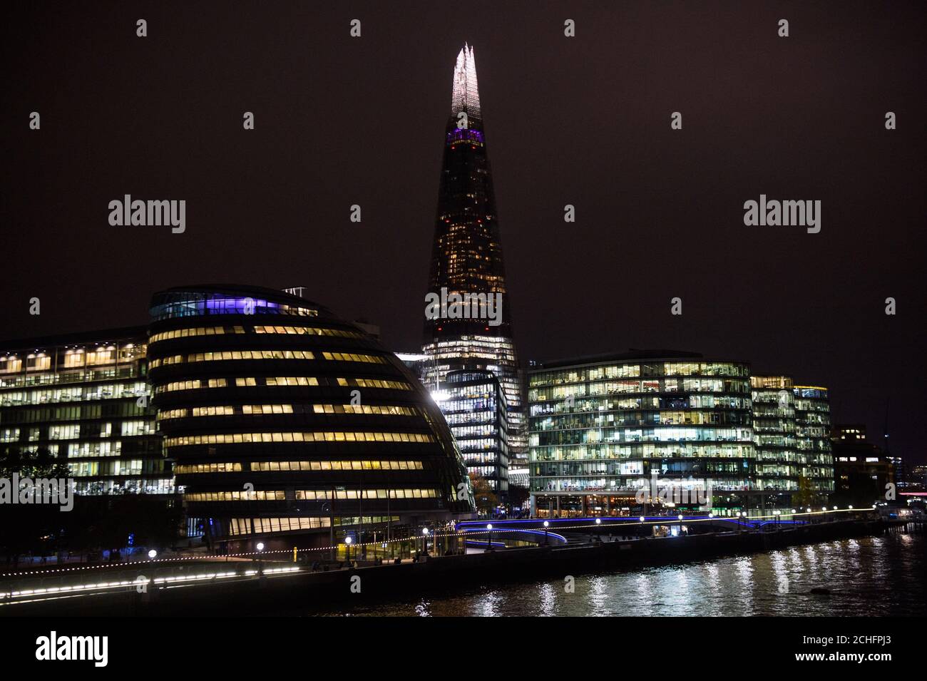 EDITORIAL USE ONLY General views of the UK's tallest building The Shard ...