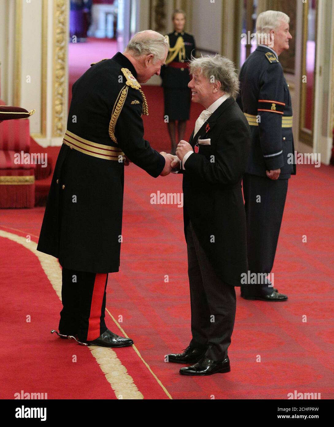 Nicholas Sanders from Abercegir is made an MBE (Member of the Order of ...