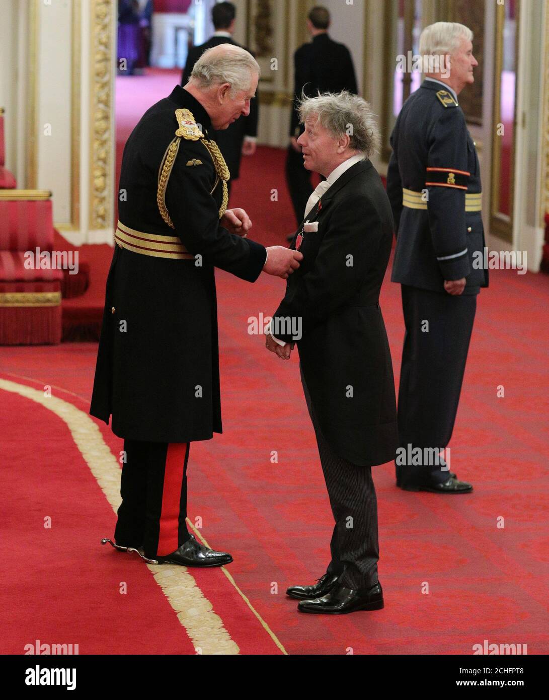 Nicholas Sanders from Abercegir is made an MBE (Member of the Order of ...