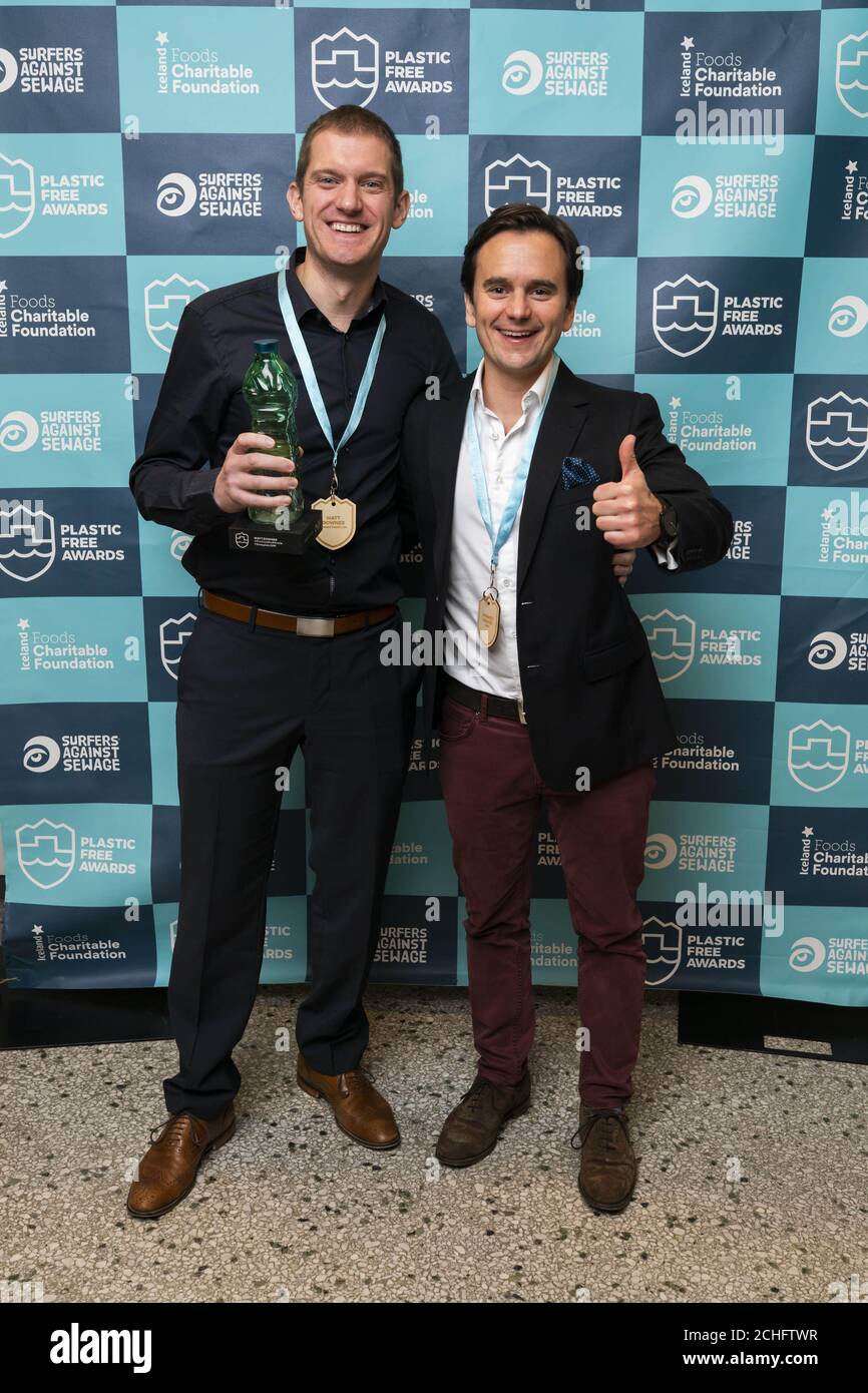 EDITORIAL USE ONLY Matt Downes is announced as the winner of the # ...