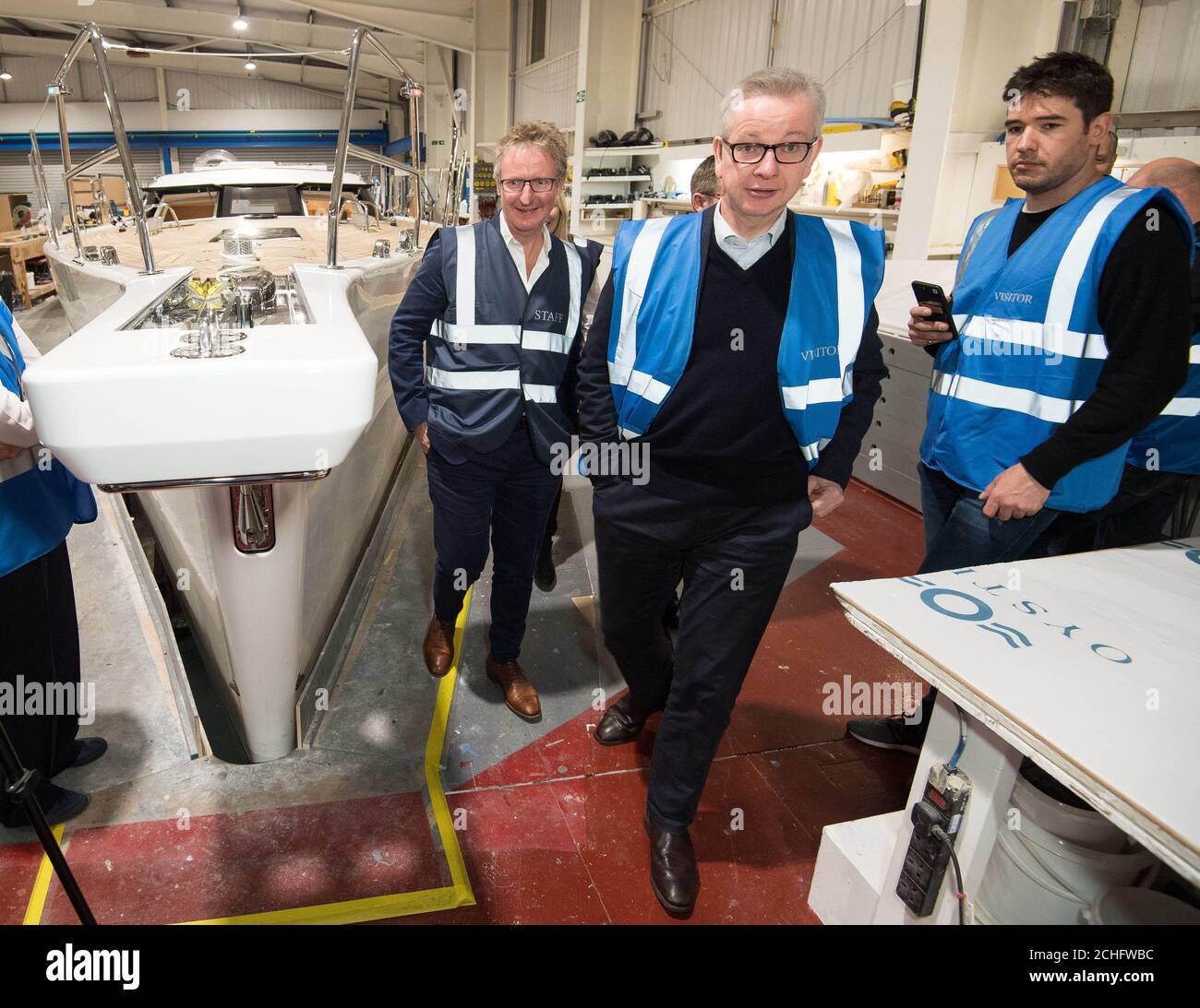 EDITORIAL USE ONLY Chancellor of the Duchy of Lancaster Michael Gove ...