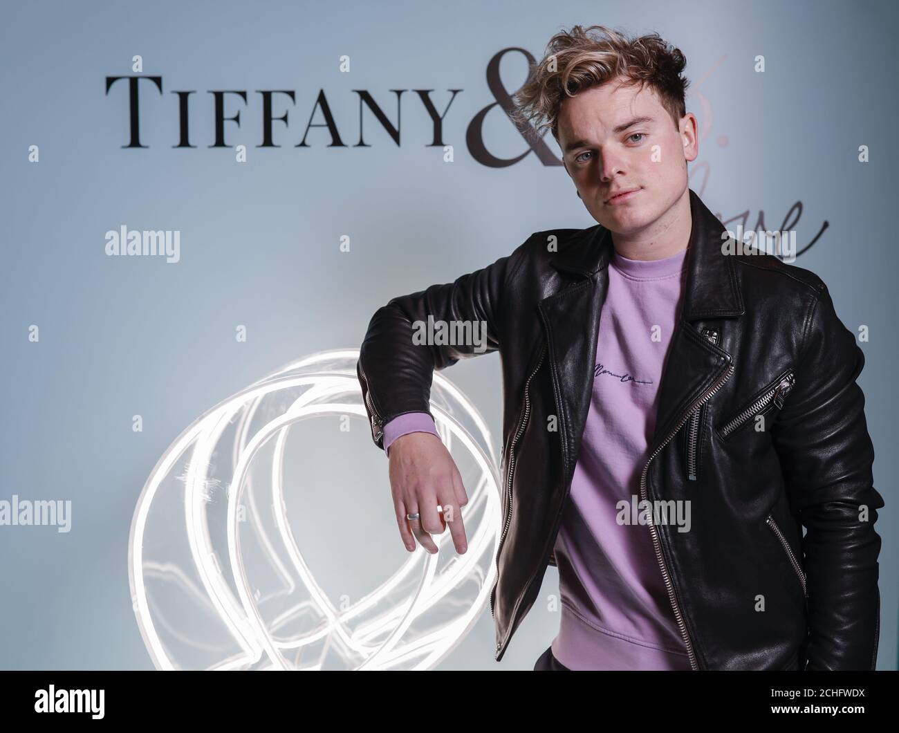 Jack Maynard attends the launch of Tiffany & Co. and Coty's first-ever ...