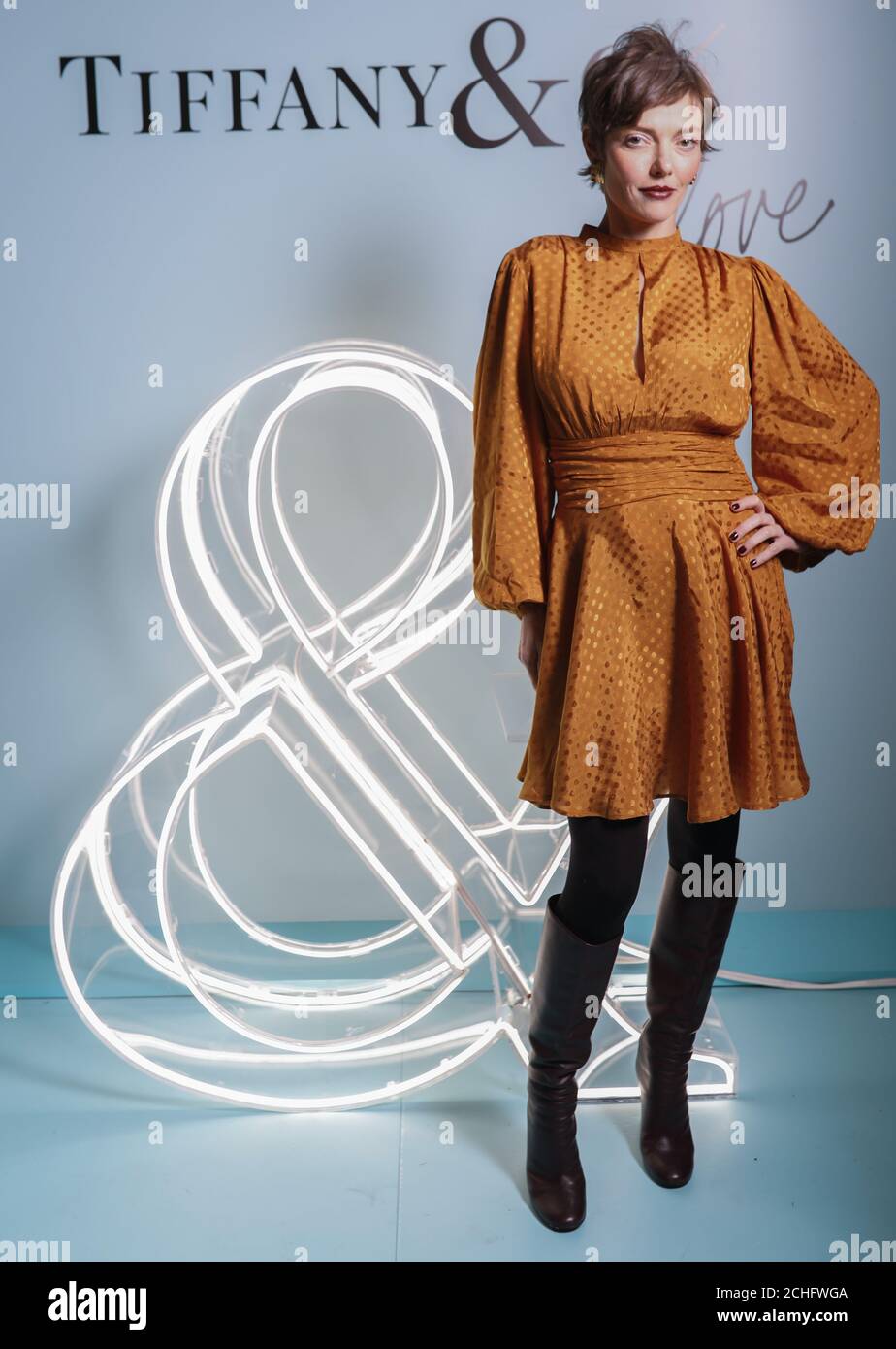EDITORIAL USE ONLY Camilla Rutherford attends the launch of Tiffany ...