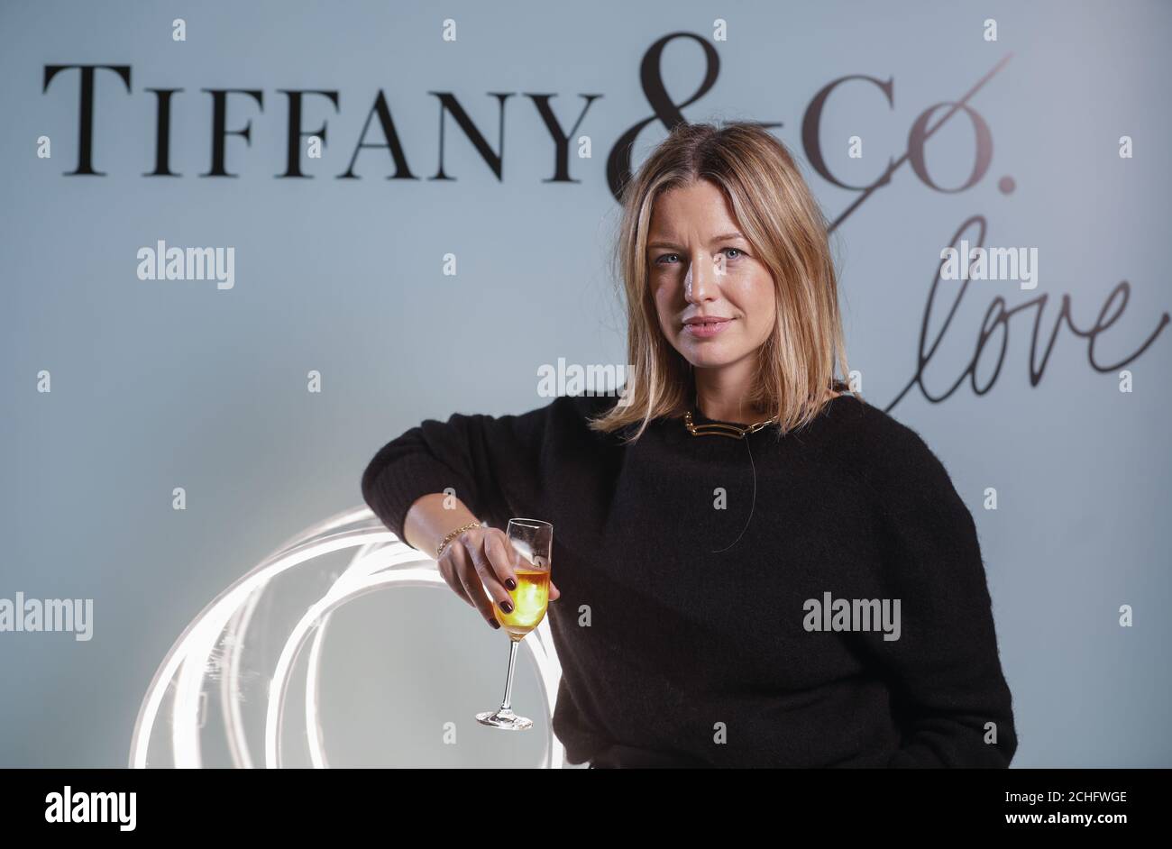 EDITORIAL USE ONLY Alexis Foreman attends the launch of Tiffany & Co ...