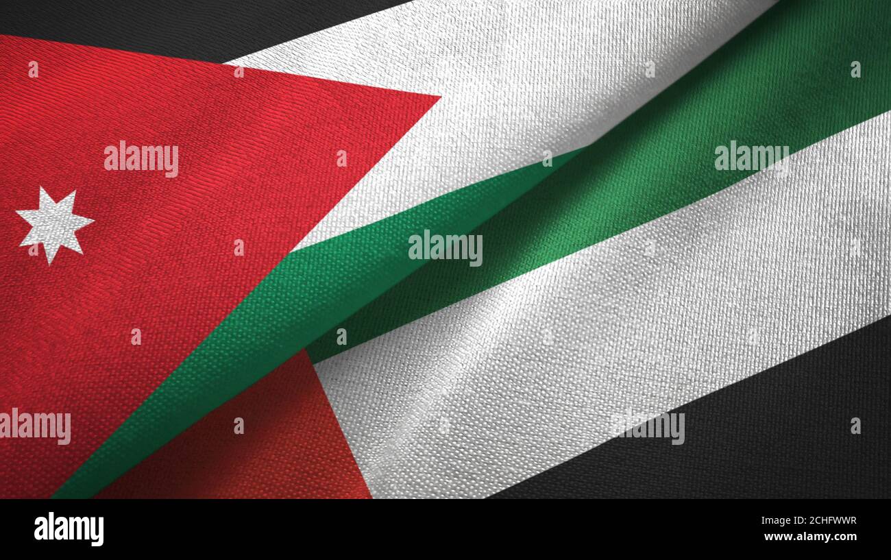 Jordan United Arab Emirates Flag High Resolution Stock Photography and ...