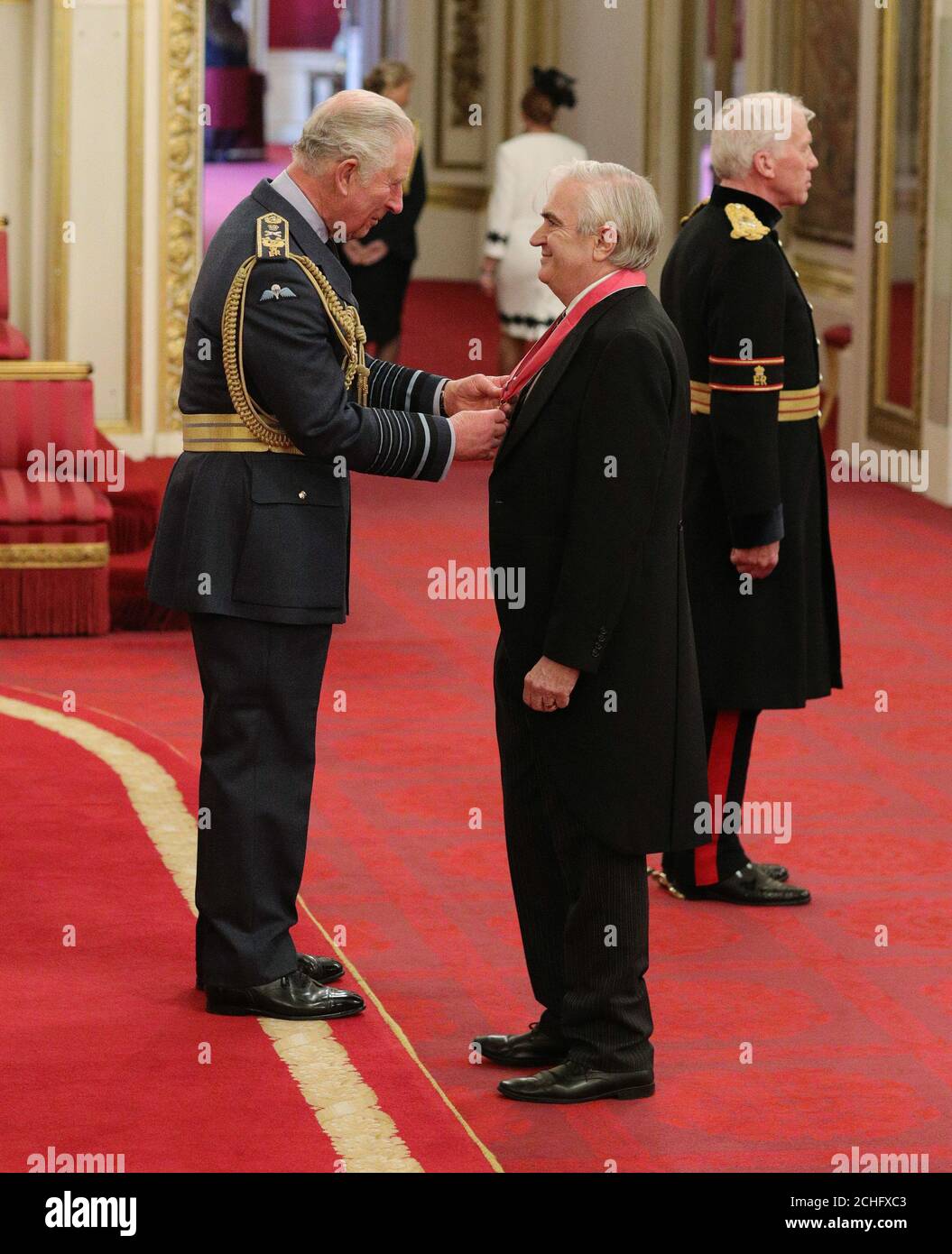 Journalist and author Bryan Appleyard from London is made a CBE (Commander of the Order of the ...