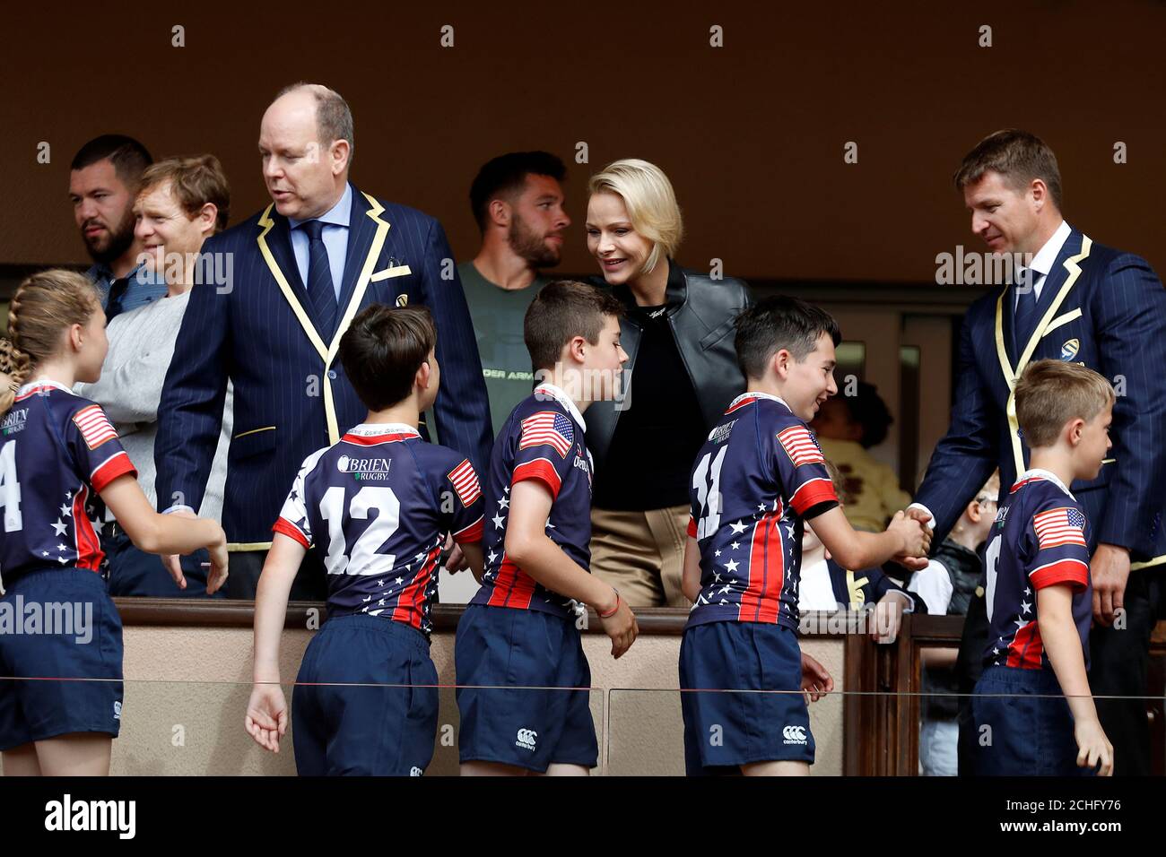 Prince albert of monaco young hi-res stock photography and images - Alamy