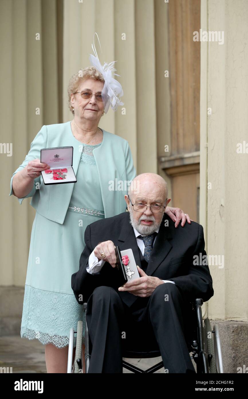 Foster carers William Foster, 82, and Margaret Foster, 74, following an ...