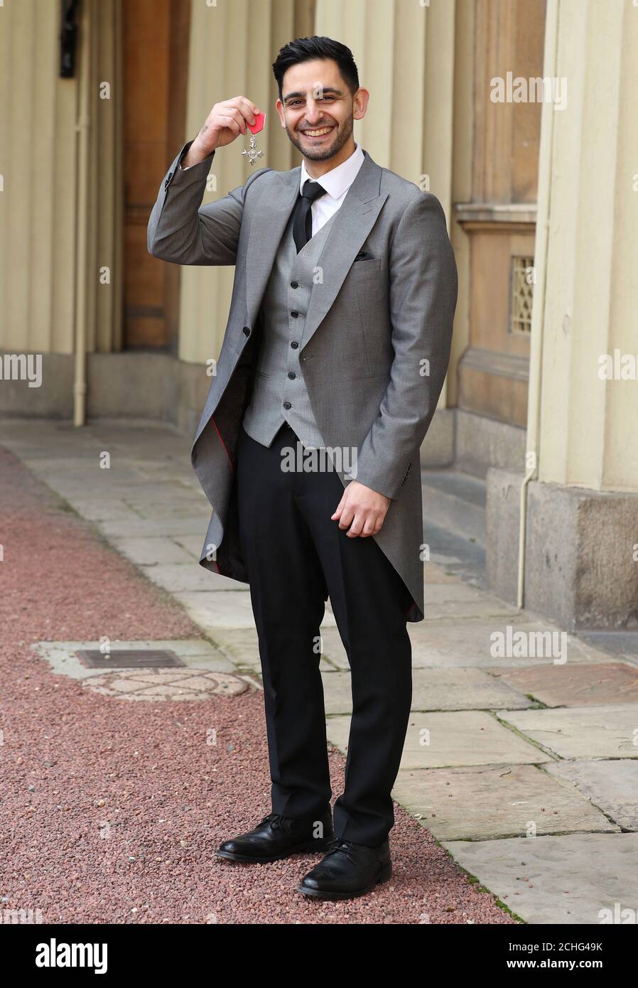 Charlie pericleous mbe hi-res stock photography and images - Alamy