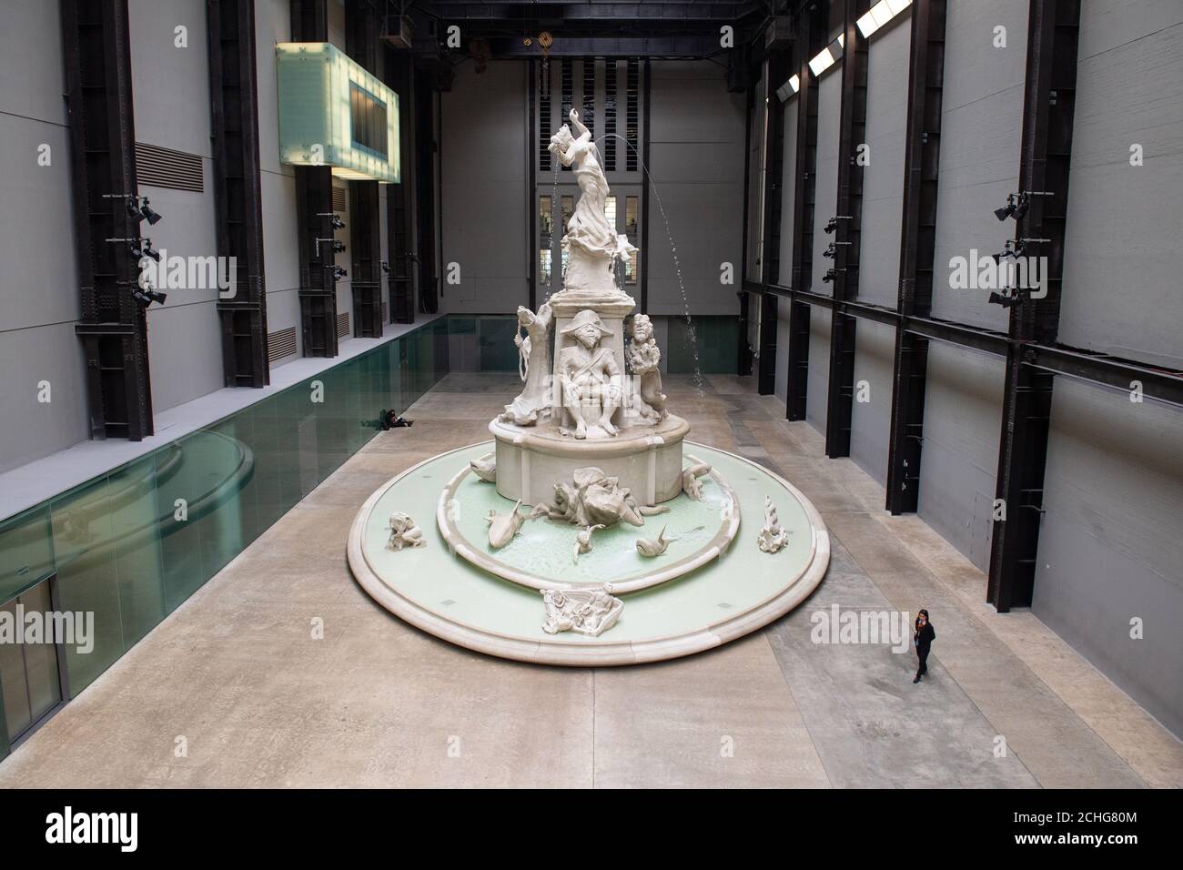 Fons Americanus, by artist Kara Walker, on show in the near empty ...