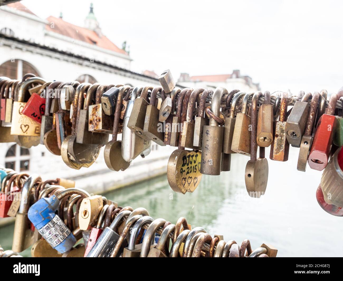 Hanging lock hi-res stock photography and images - Alamy