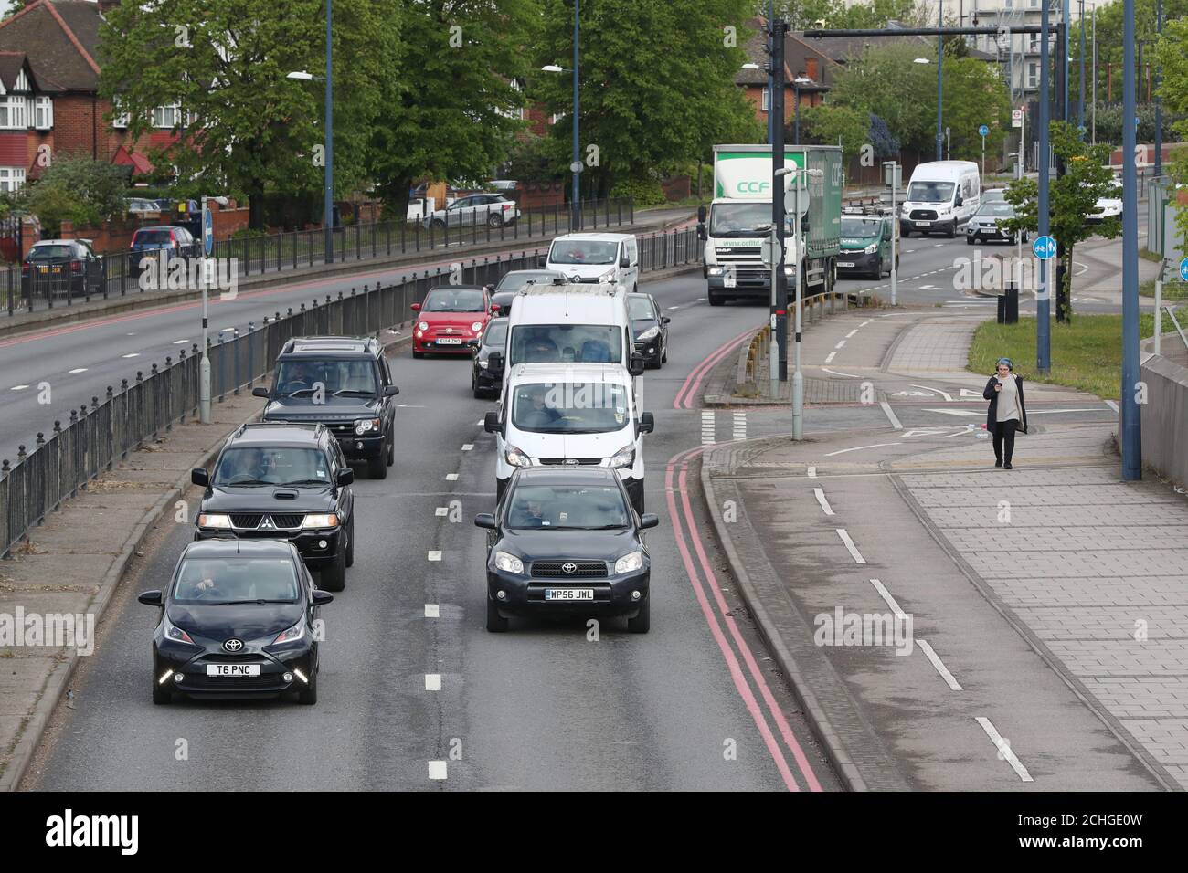 Inbound towards central london hi-res stock photography and images - Alamy