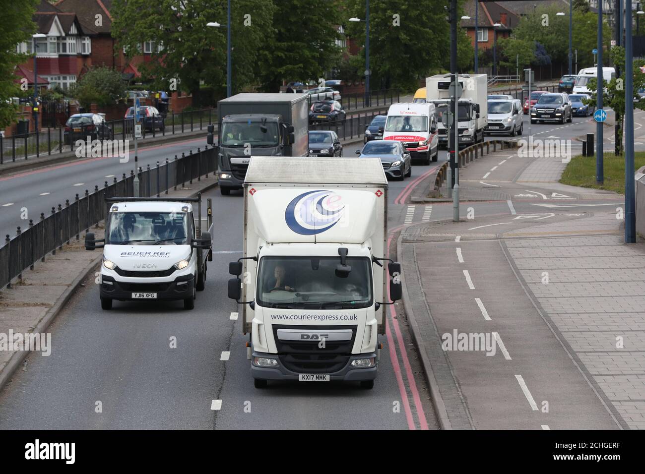 Inbound towards london perryn road hi-res stock photography and images ...
