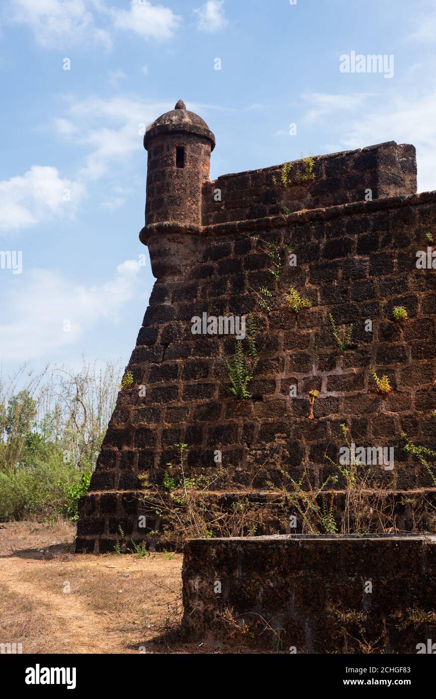 Chapora fort hi-res stock photography and images - Alamy