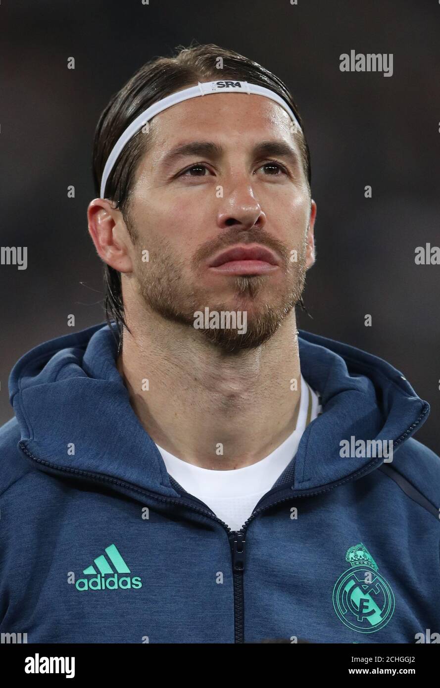 Real Madrid's Sergio Ramos during the UEFA Champions League round of 16 ...