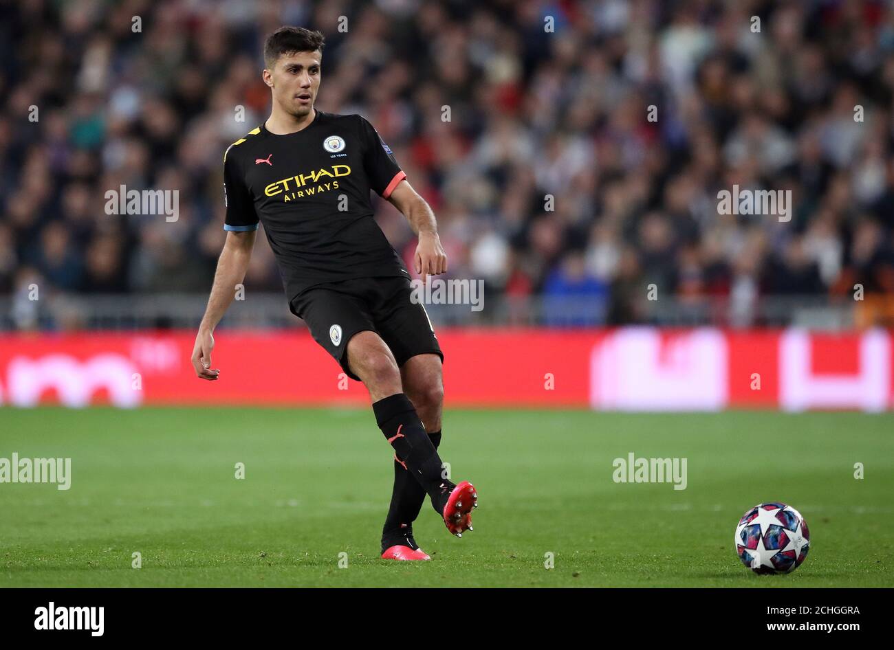 Manchester City's Rodri during the UEFA Champions League round of 16 ...