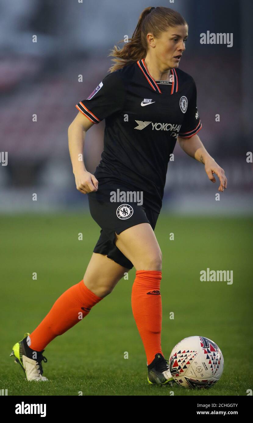 Chelsea Women's Maren Mjelde during the Women's Super League match at ...