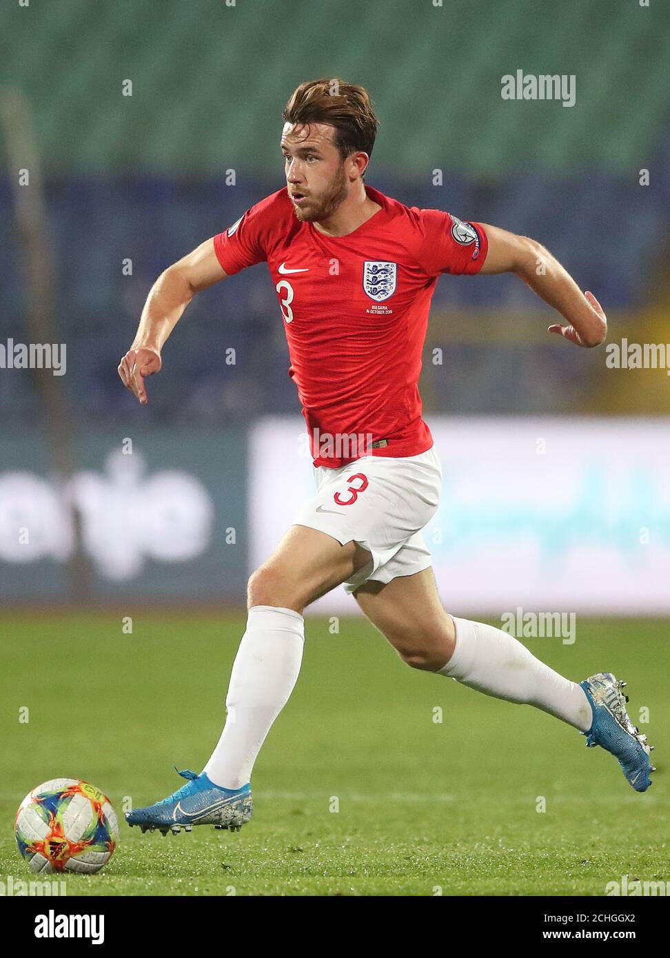 England's Ben Chilwell during the UEFA Euro 2020 Qualifying match at ...