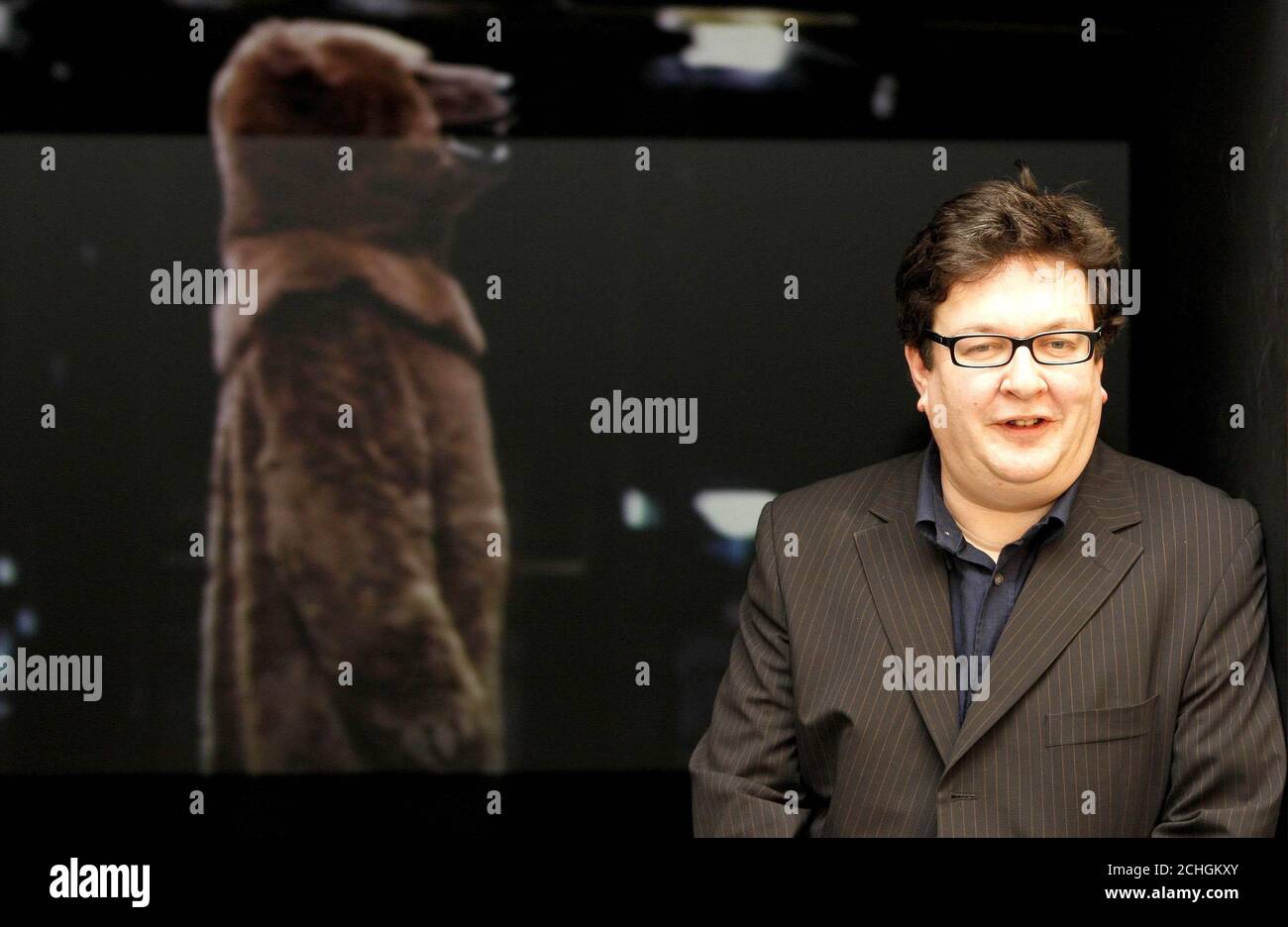 Artist Mark Wallinger stands by his work after he won the Turner Prize ...