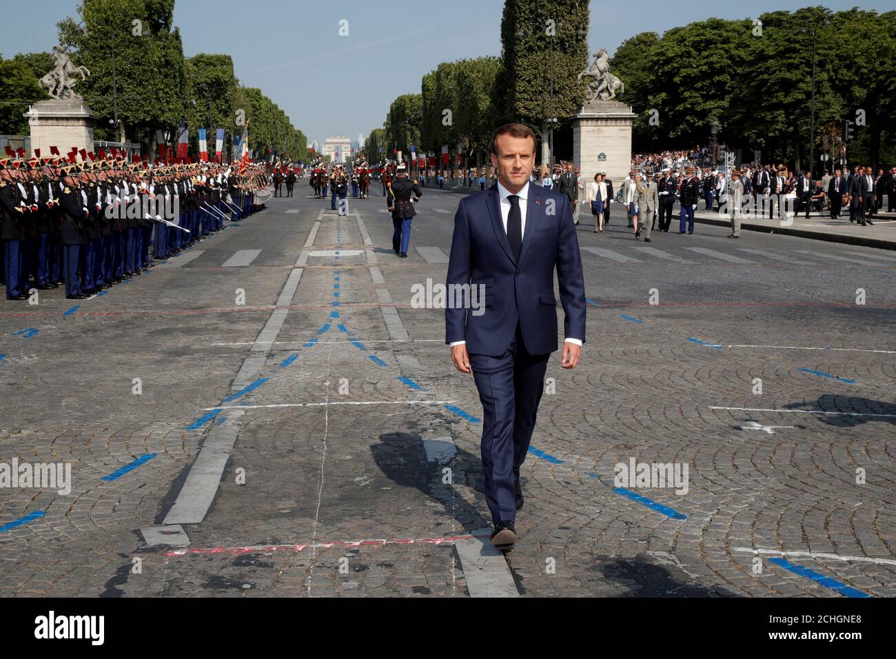 2018 french military parade hi-res stock photography and images - Alamy