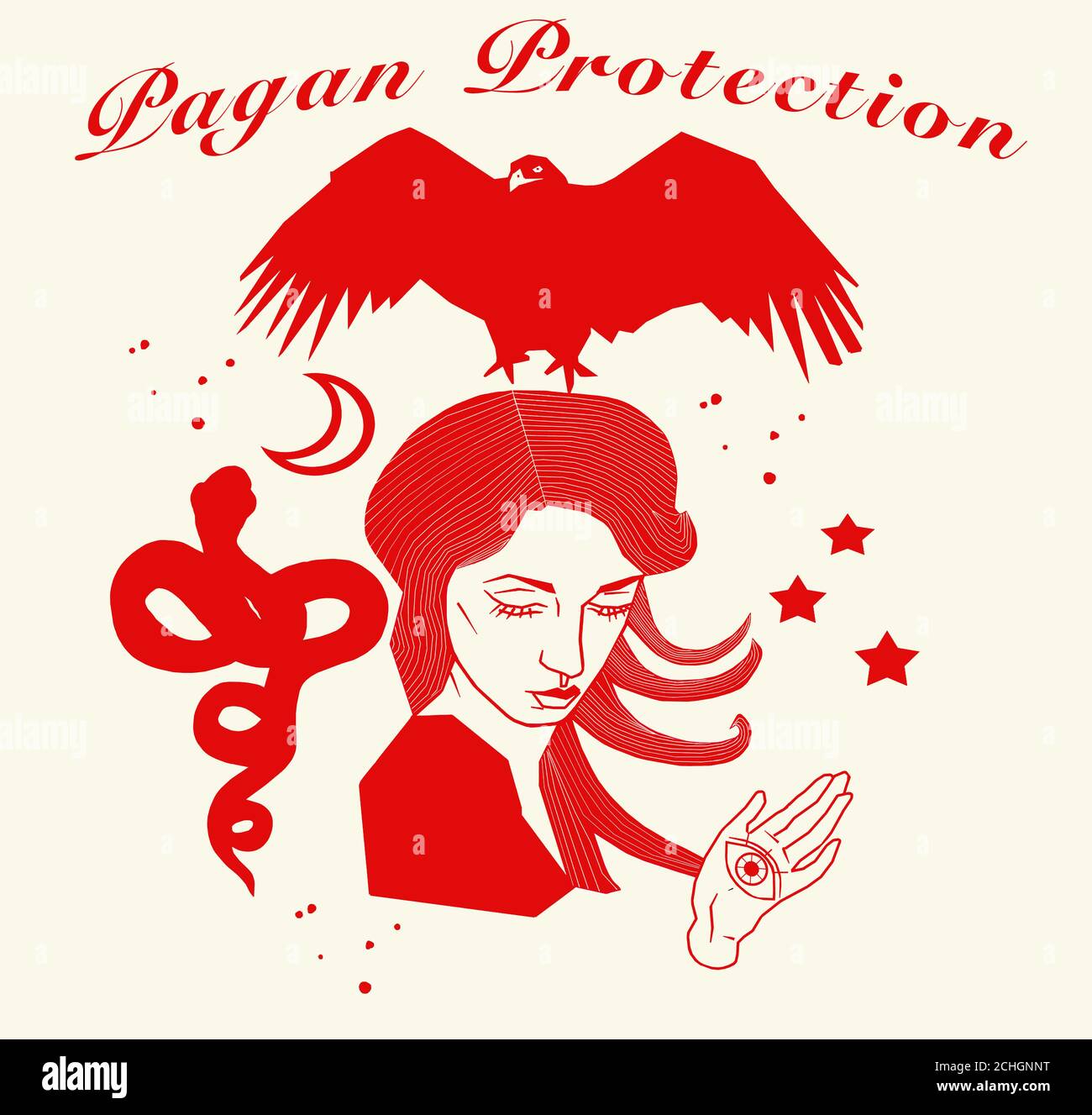 Snake symbolism hi-res stock photography and images - Alamy