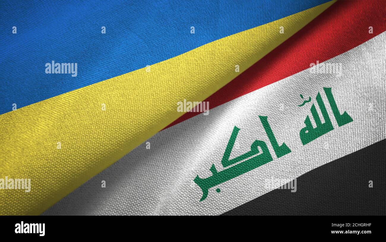 Ukraine iraq flag hi-res stock photography and images - Alamy