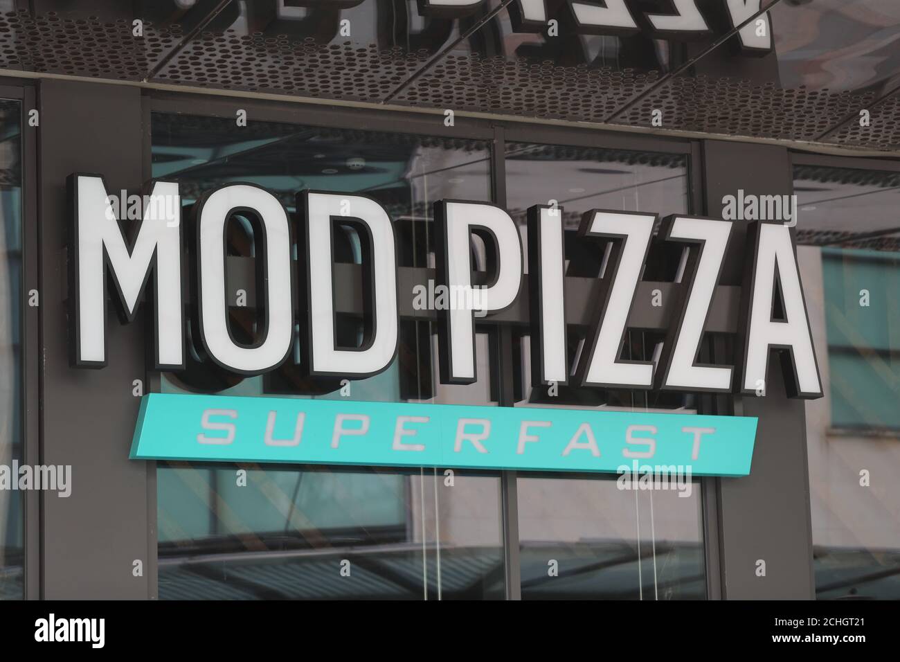 Mod pizza restaurant in leicester hi-res stock photography and images ...