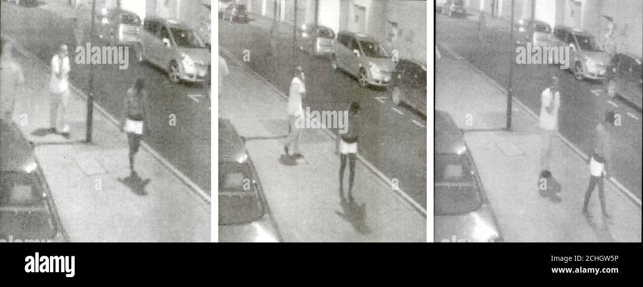 Metropolitan Police undated CCTV footage of a couple who may hold vital ...