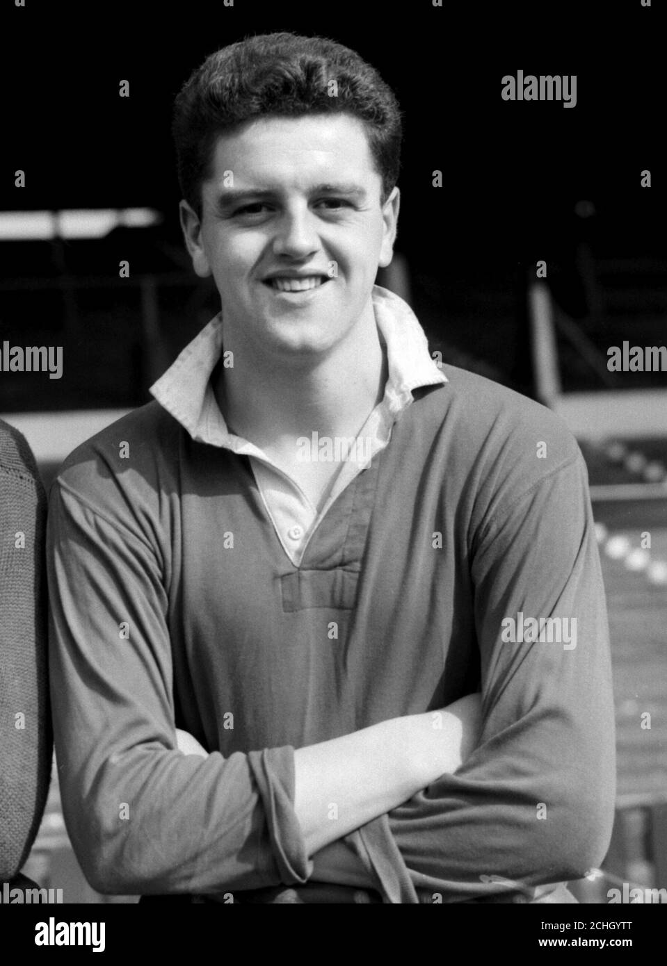 Manchester United player Tommy Taylor, who died after a plane crashed ...