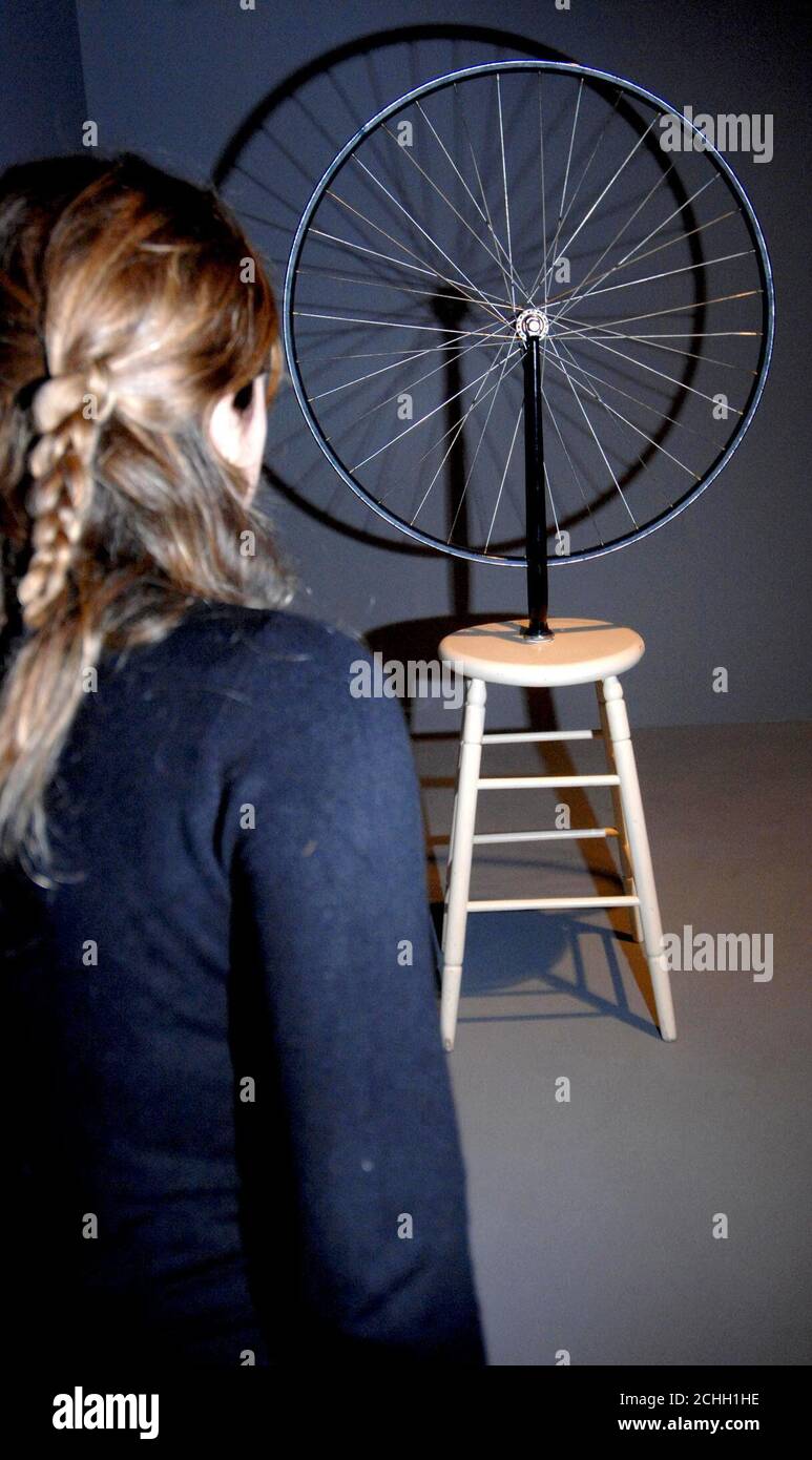 Duchamps bicycle wheel hi-res stock photography and images - Alamy