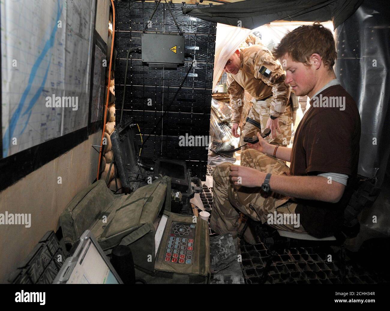 Prince harry work jtac hill close hi-res stock photography and images ...