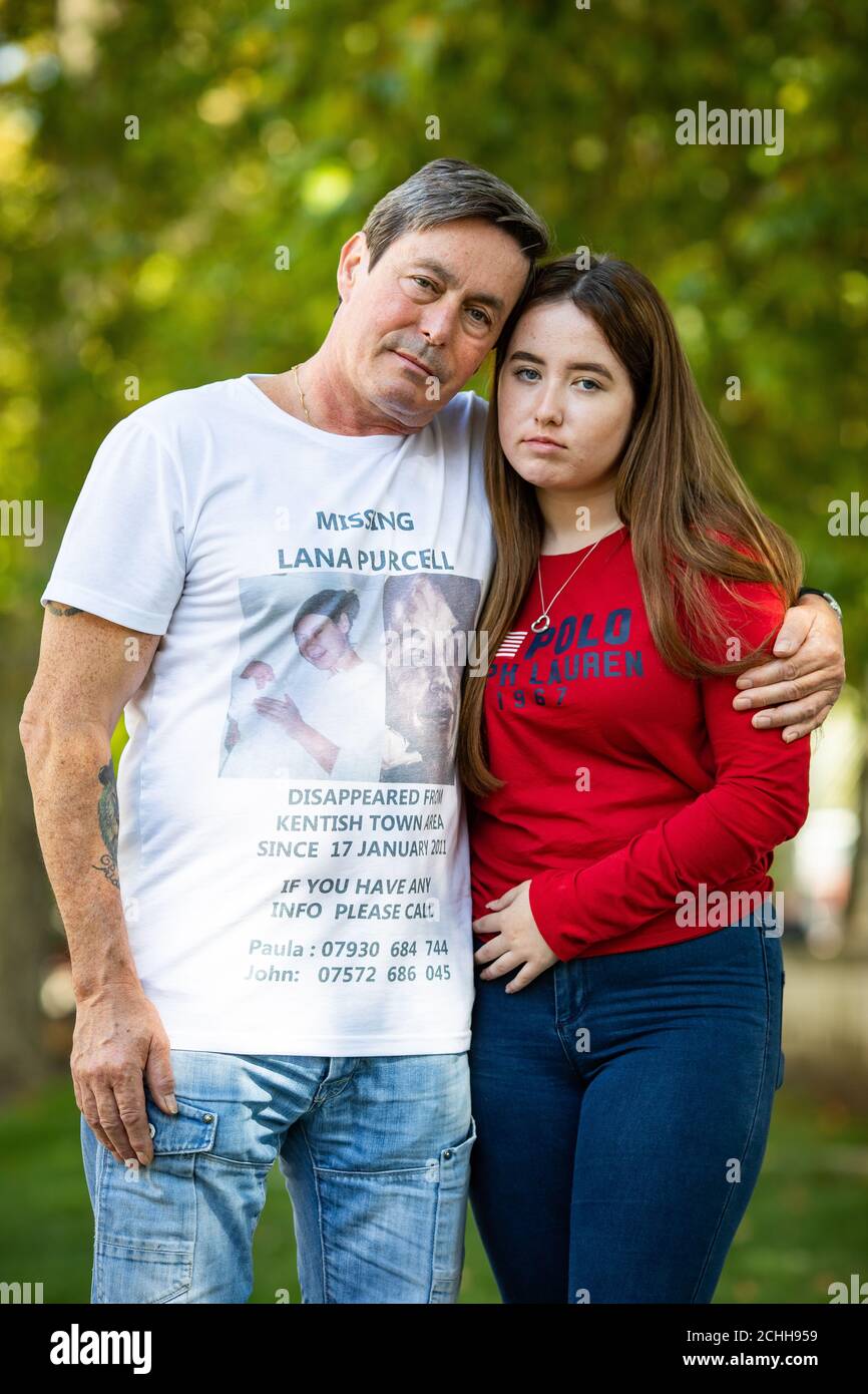 John Purcell, 61, and Megan Purcell, 15, the father and daughter of ...