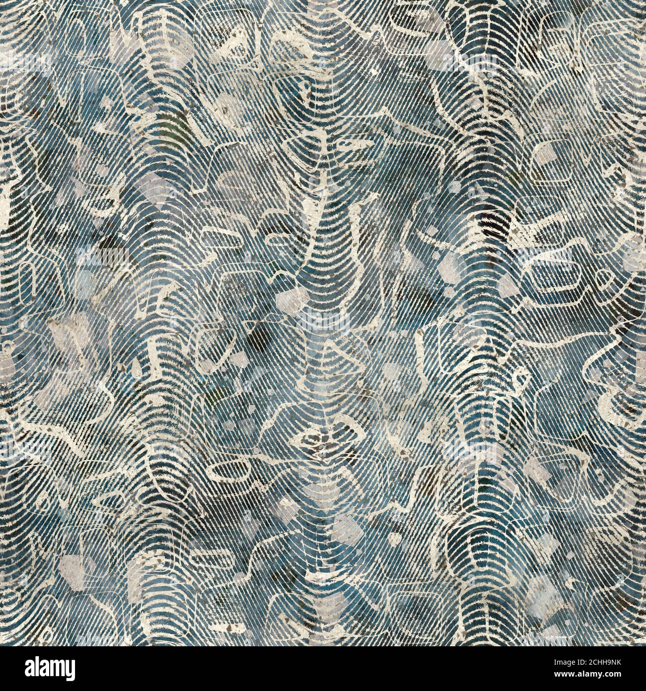 Chic formal grungy geo texture seamless pattern Stock Photo - Alamy