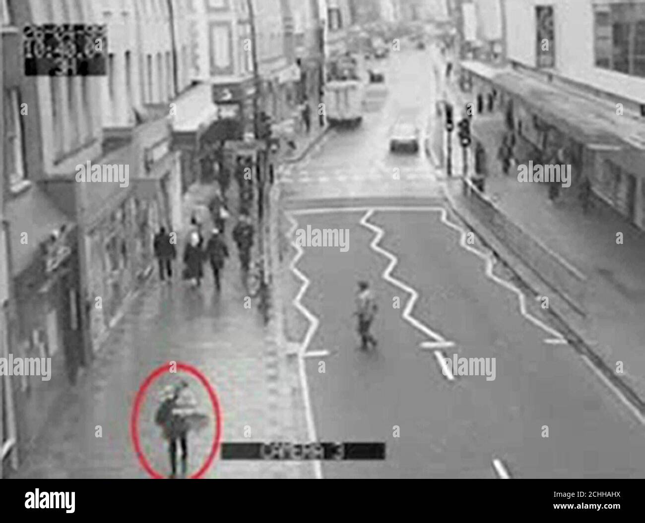CCTV video still issued by the Metropolitan Police of BBC presenter ...