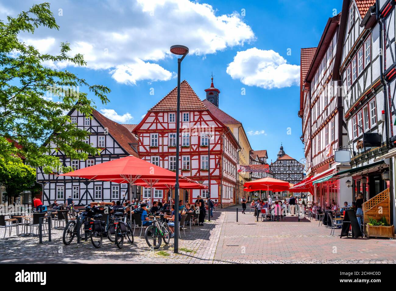 Downtown of eschwege hi-res stock photography and images - Alamy