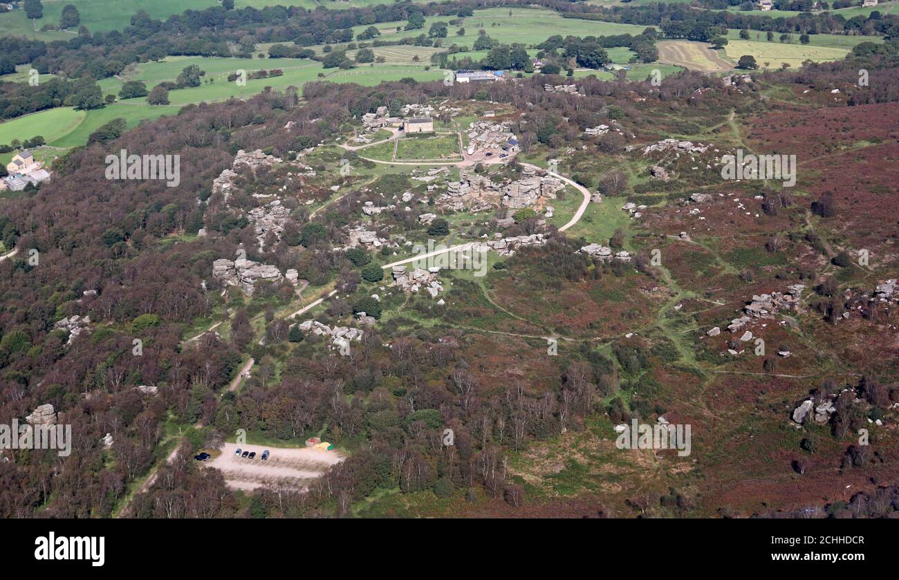 North yorkshire heather rock hi-res stock photography and images - Alamy