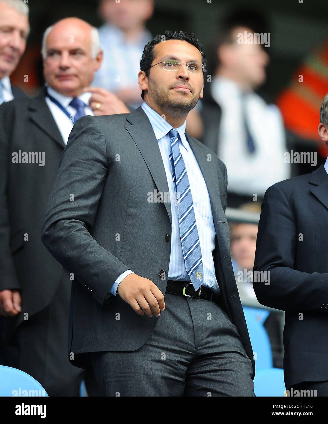 Manchester City Chairman Khaldoon Al-Mubarak. Manchester City v ...
