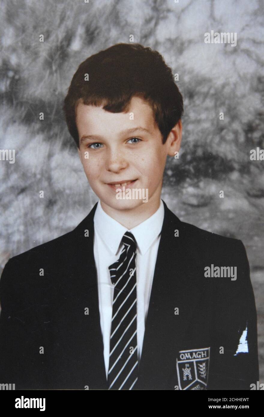 Undated collect of 16-year-old Alan Radford who was killed in the Omagh ...